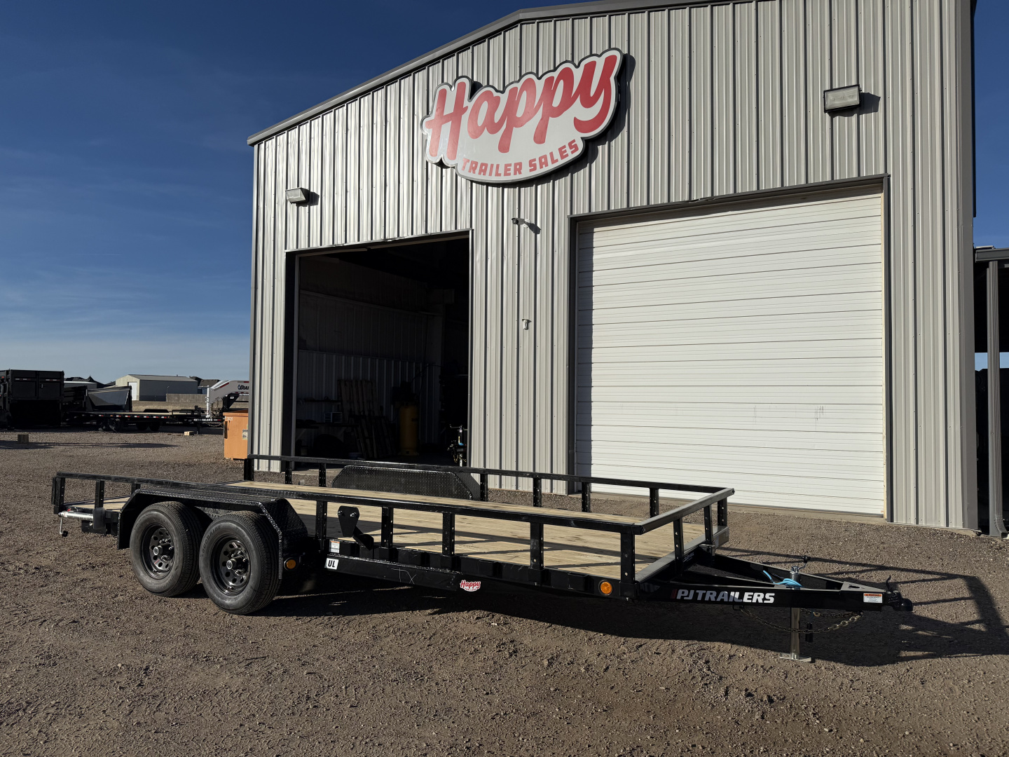 New 2026 PJ 83"x18' Tandem Axle Utility Trailer - UL for sale in ...