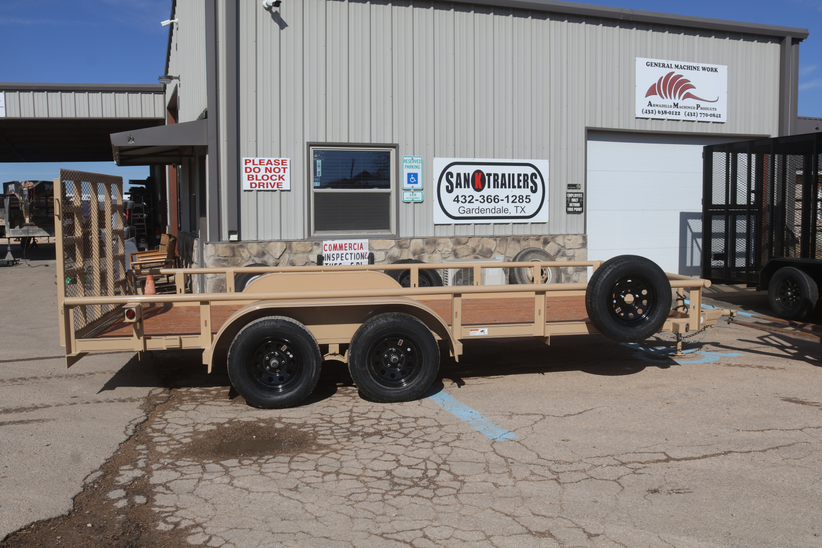 New 2026 Texas Bragg Trailers 83X16 PT Utility Trailer for sale in ...