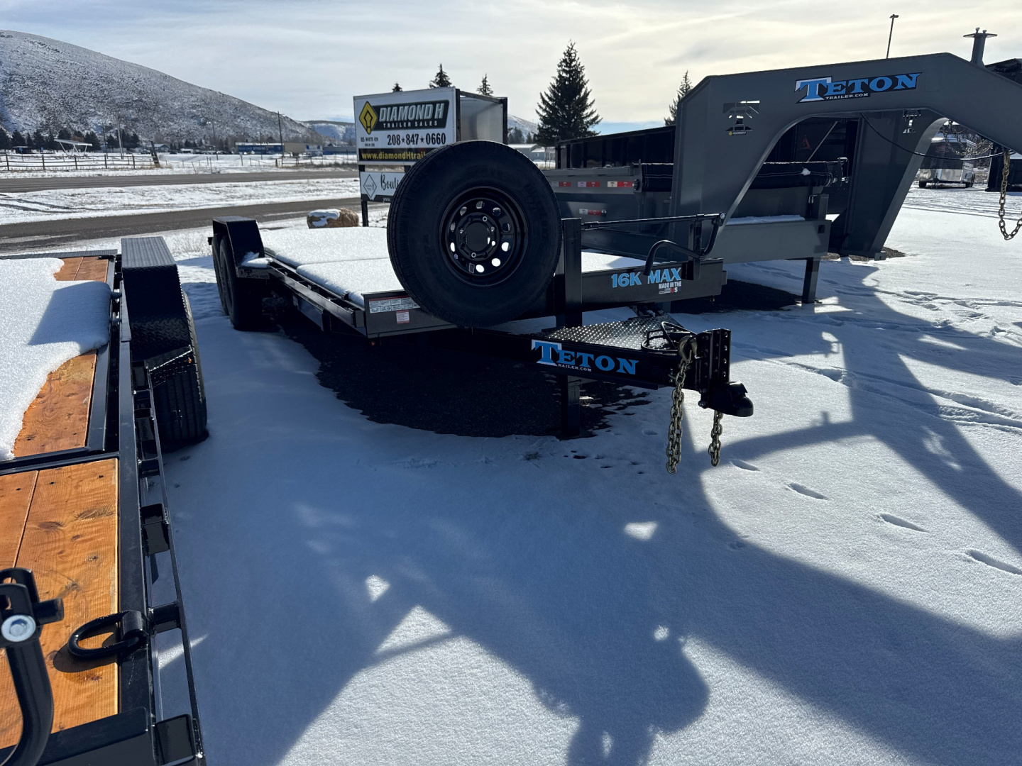 New 2026 Teton Trailer 22' Tilt 16k Tilt Trailer for sale in Montpelier, ID