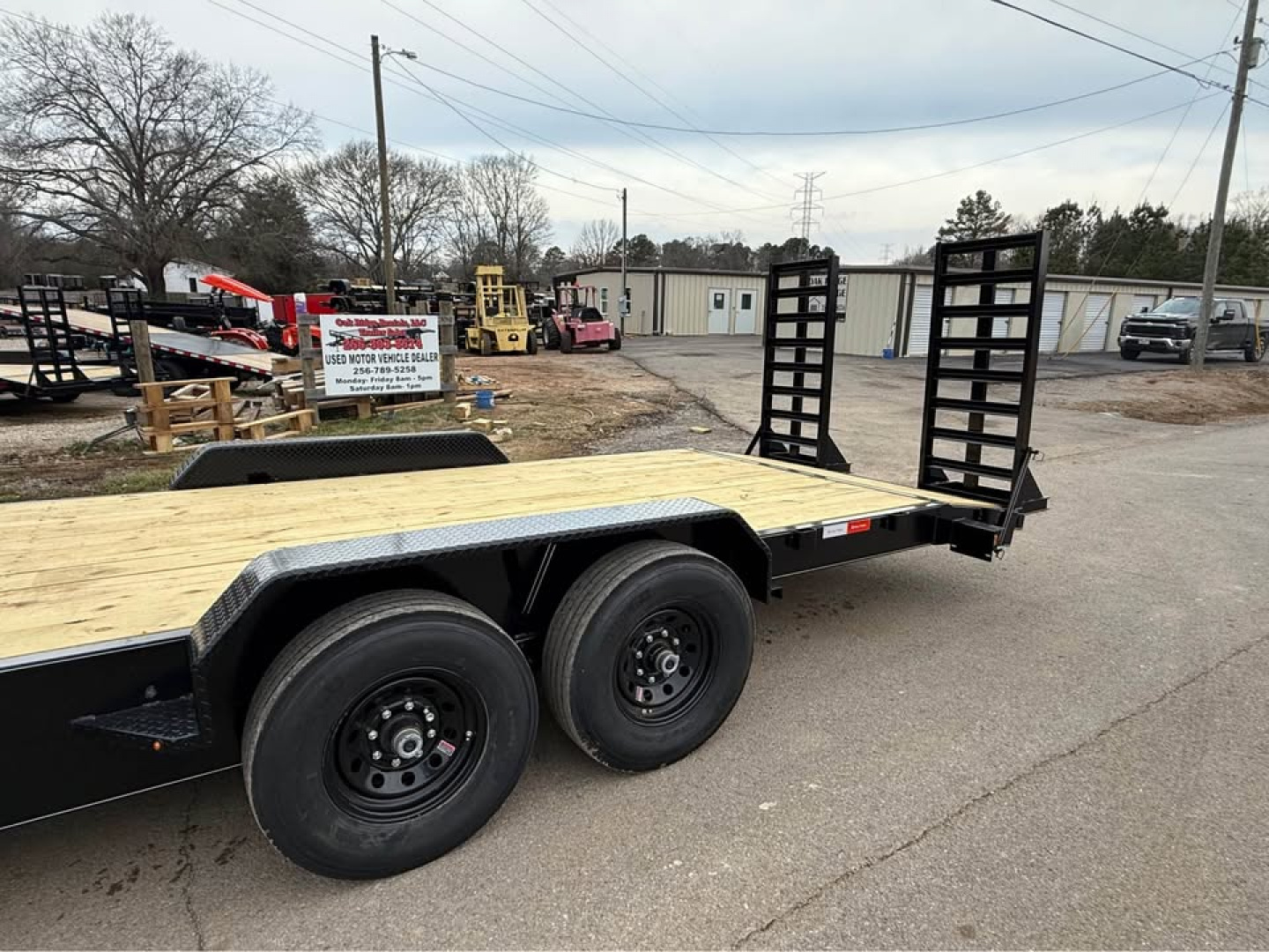 New 2026 Oak Ridge 83x24 16k Equipment Trailer for sale in Hartselle, AL