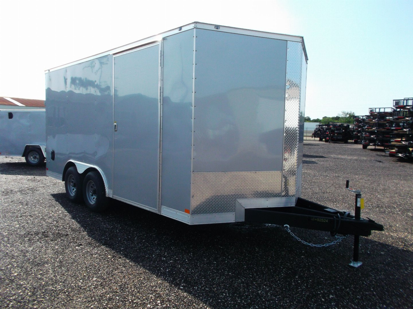 New 2026 Covered Wagon Trailers 8.5x16 Cargo Trailer / Car Hauler ...