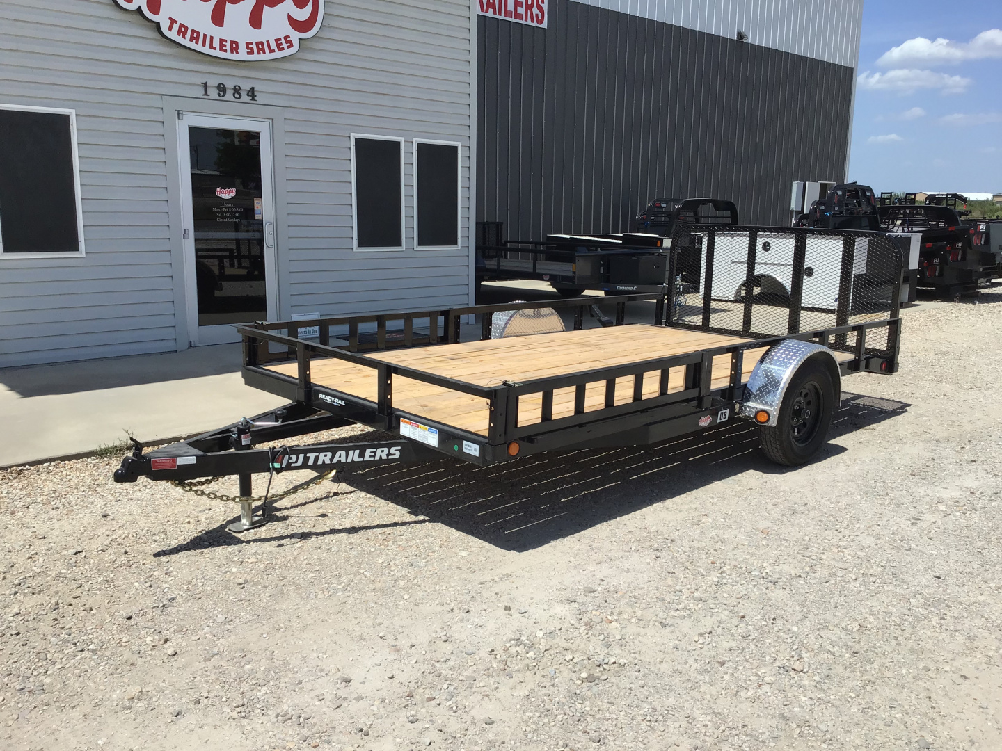 New 2026 PJ 83"x14' Single Axle Utility Trailer - U8 for sale in ...