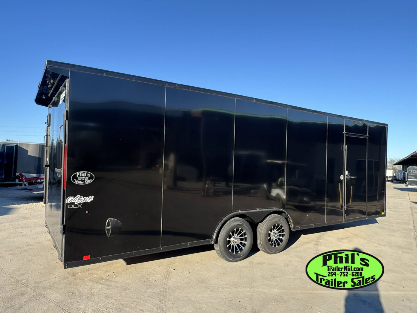 New Pace American 8.5X24 Cargo / Enclosed Trailer REAR WING & UPGRADED ...