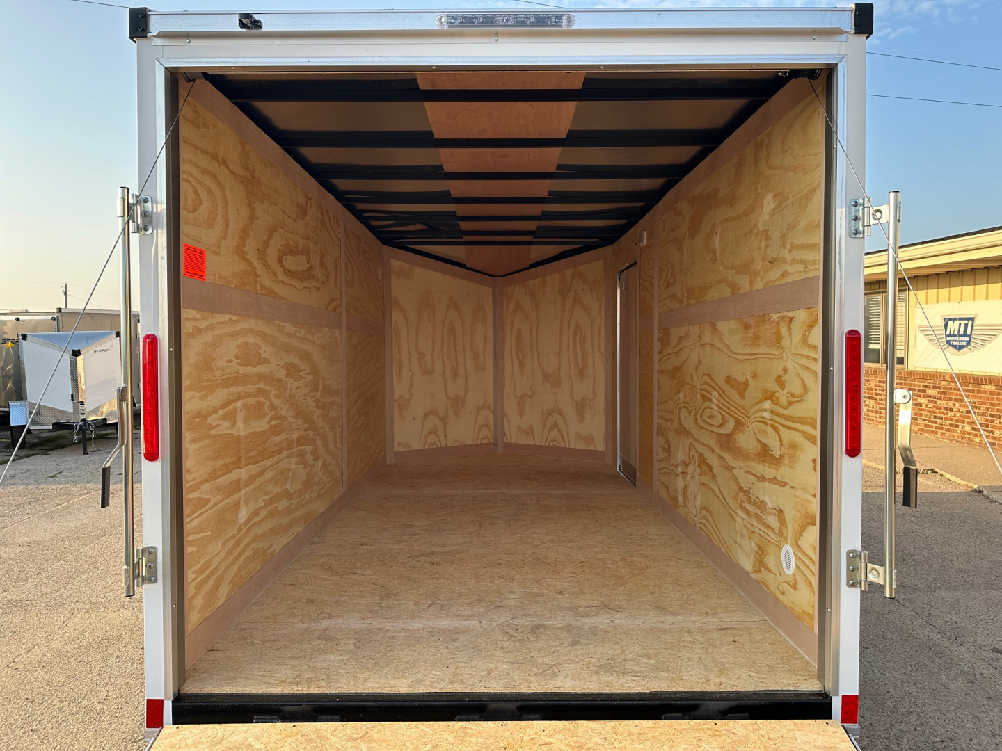 New 2026 Stealth Trailers 7x14 Mustang 7k w/Ramp Door & 6ft 6in Height ...