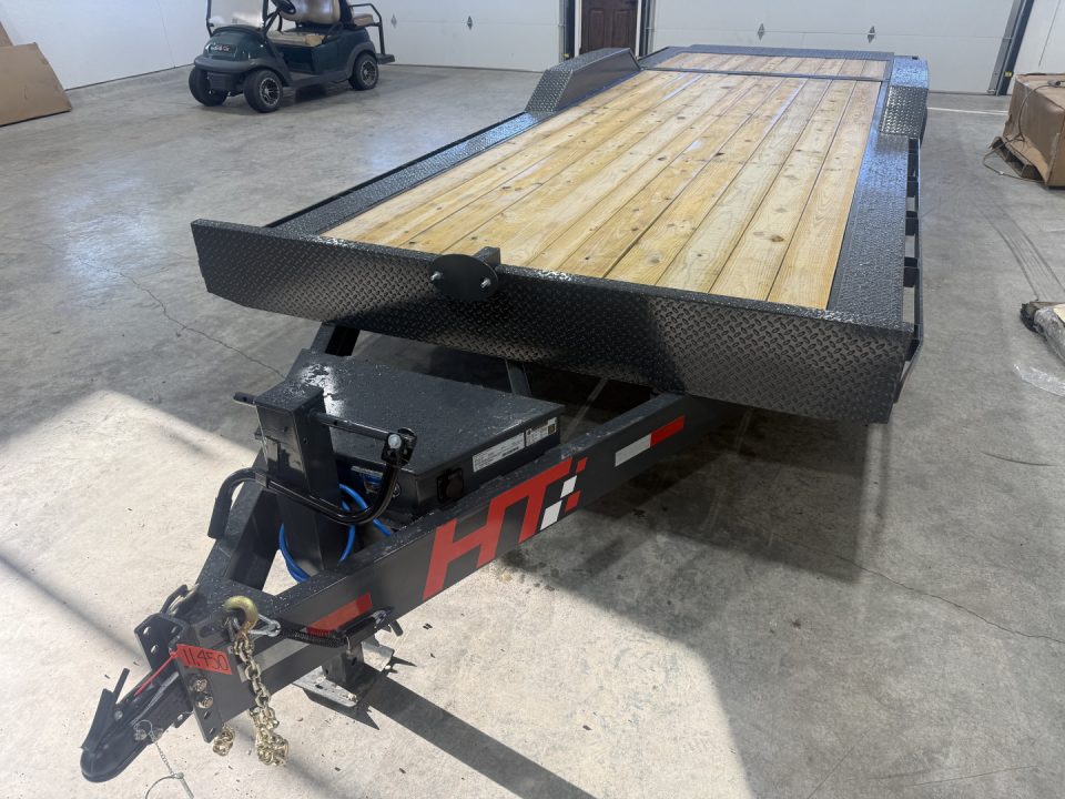 New 2026 HT Equipment Trailer 24' 16K Hydraulic Tail for sale in Great ...