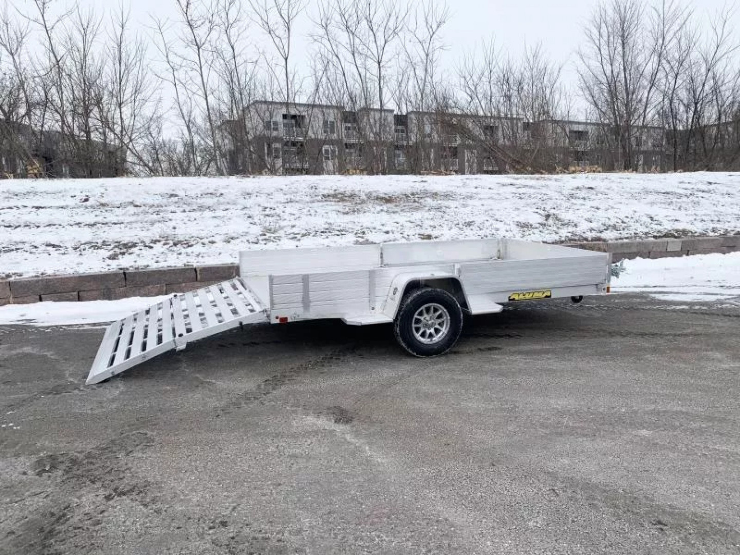 New Aluma 8112 SR Aluminum ATV Trailer - Side Ramps! for sale in Delano, MN