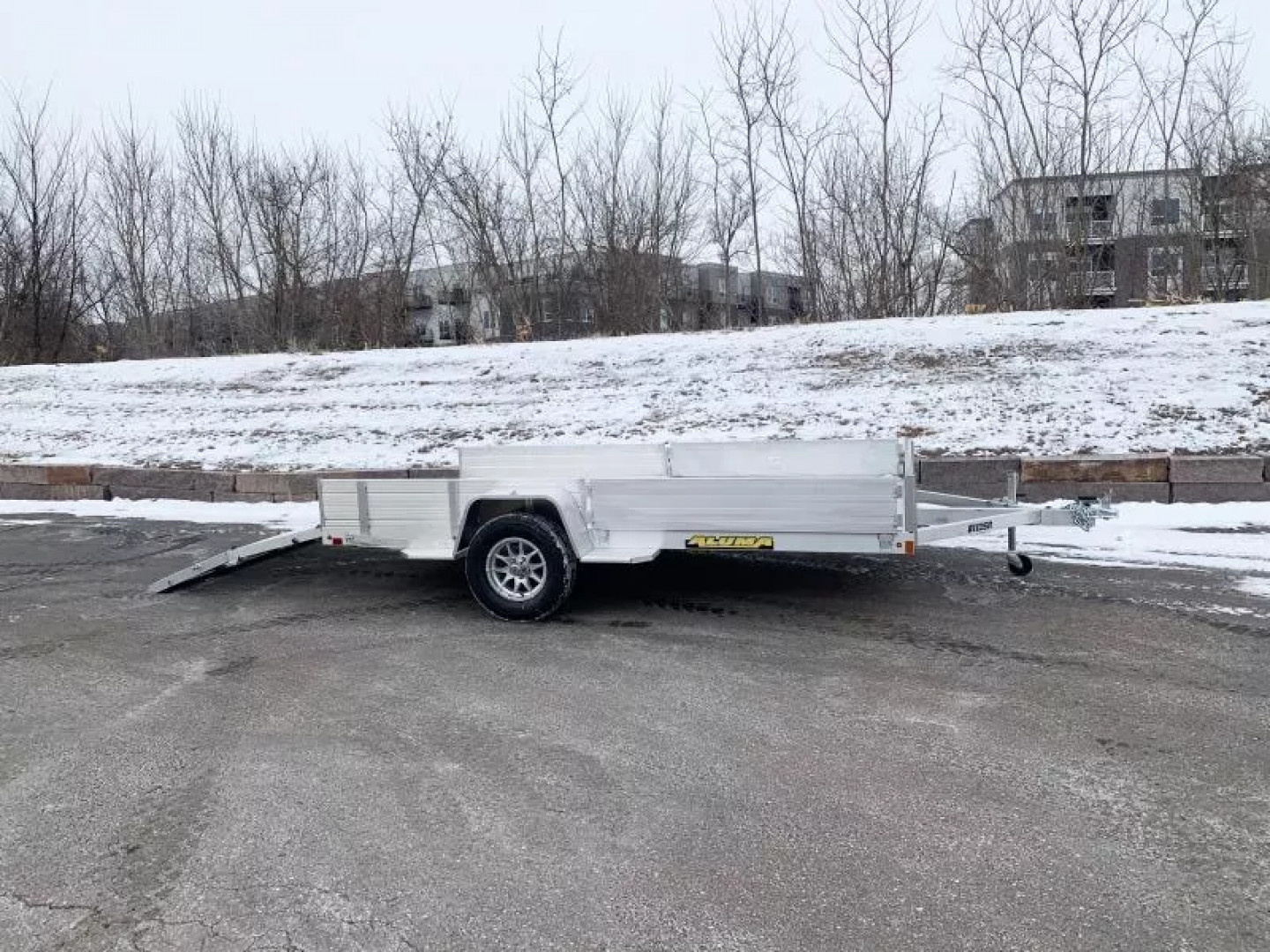 New Aluma 8112 SR Aluminum ATV Trailer - Side Ramps! for sale in Delano, MN