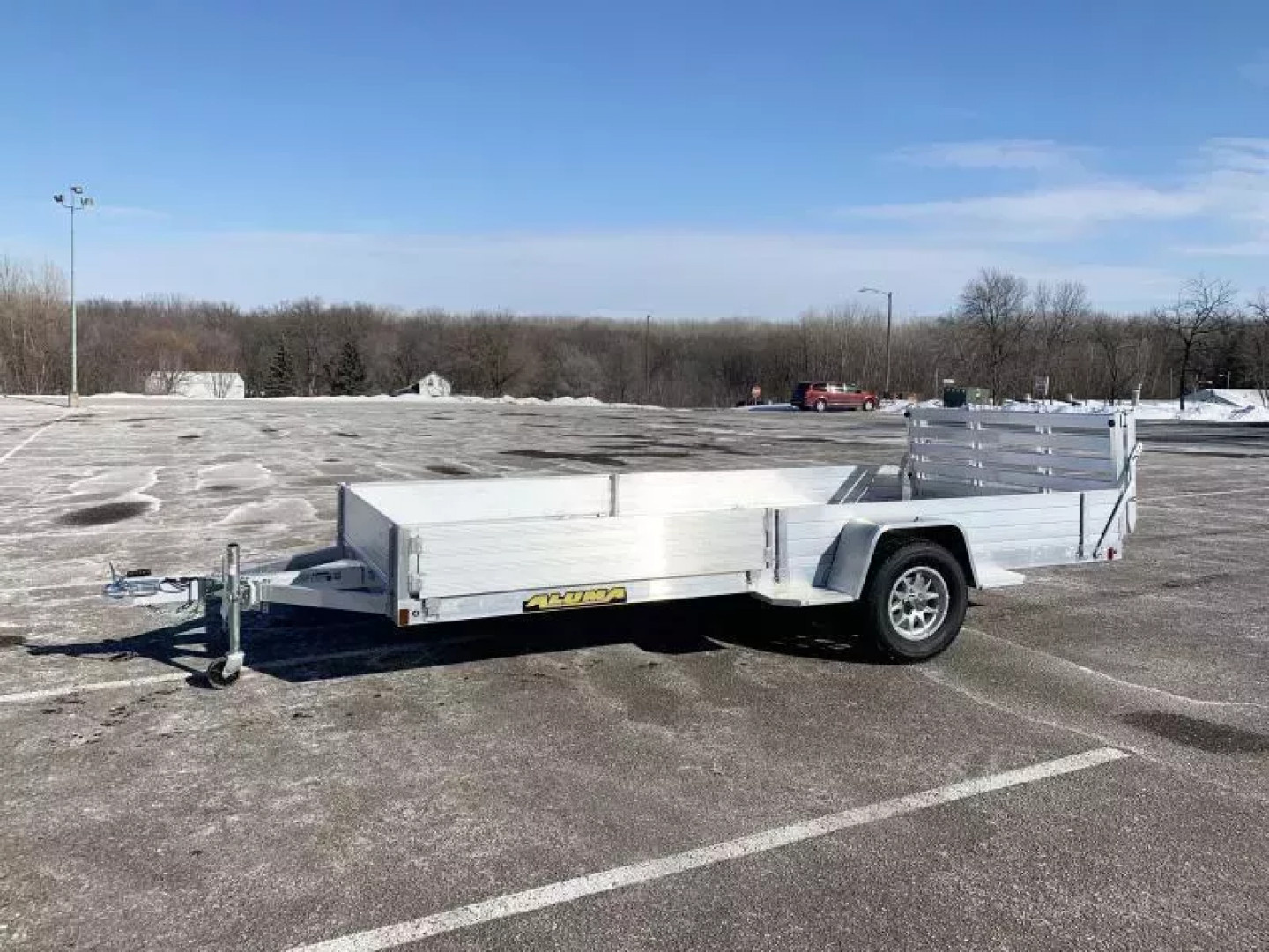 New Aluma 8114SR Aluminum ATV Trailer - Side Ramps for sale in Delano, MN