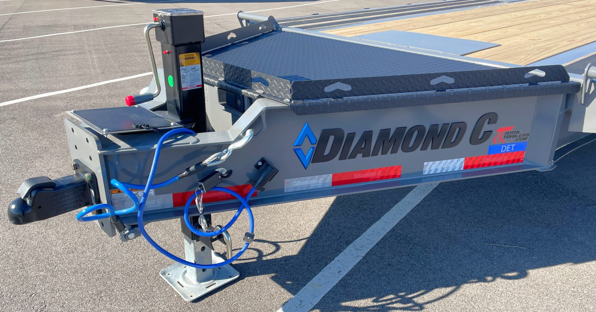 New Diamond C Trailers DET 22' Power Tilt Deck over Trailer 18,000LB ...