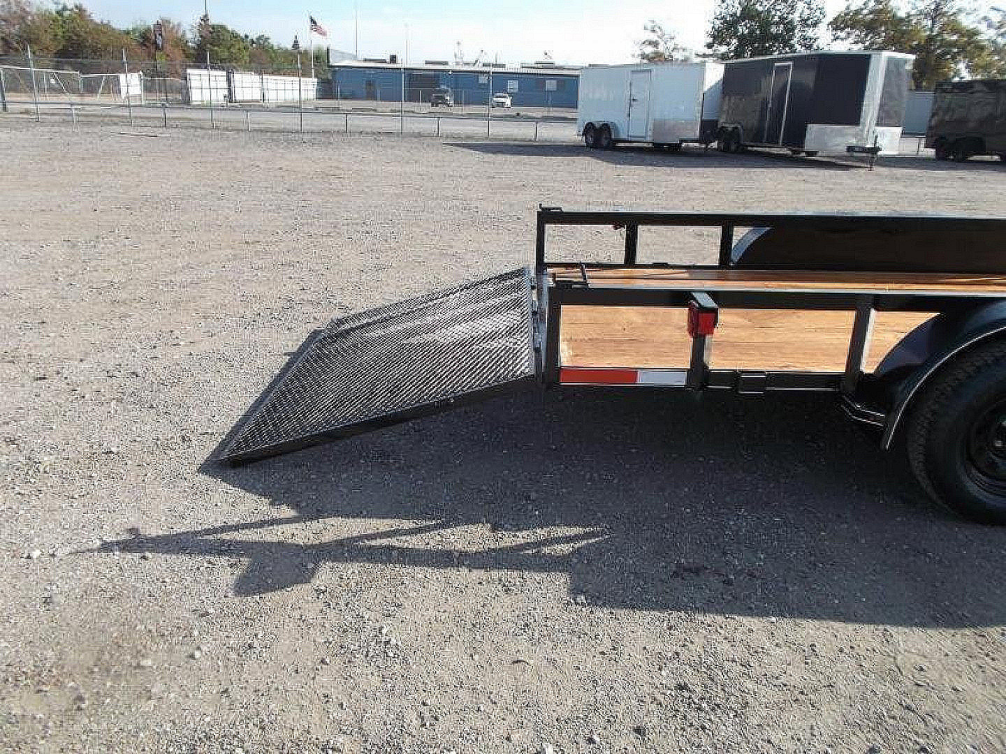 New 2026 J&C Trailers 83x14 Utility Trailer / Lowboy Trailer / 4ft Ramp ...