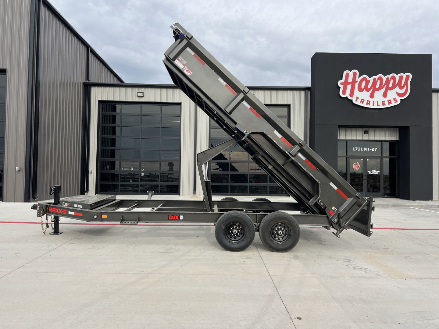 New 2026 MAXX-D 83”x16’ BP Dump w/ 24” Sides – DJX for sale in Lubbock, TX