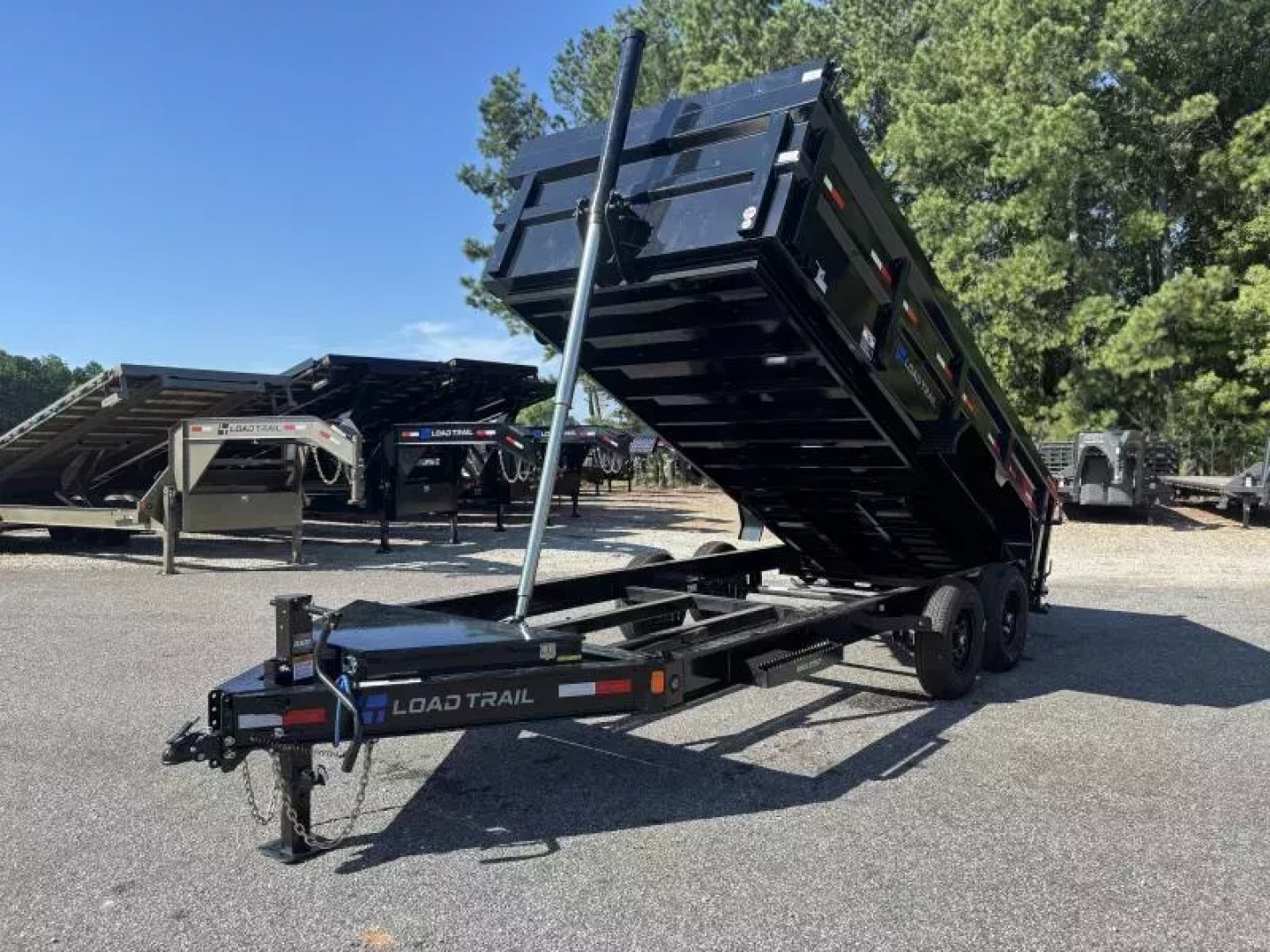 New 2026 Load Trail DL 83X16 14K GVWR HIGH SIDE TELESCOPIC CYLINDER ...