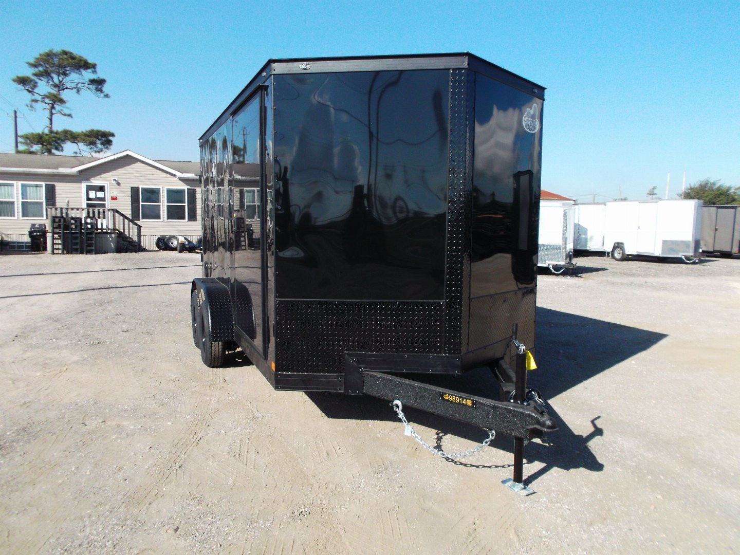 New 2026 Covered Wagon Trailers 7x14 Cargo Trailer / Enclosed Trailer ...