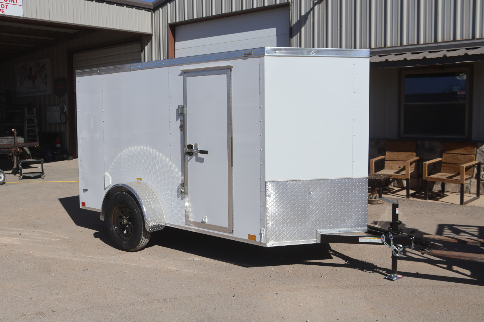New 2026 Stallion Manufacturing LLC 5'X10' ENclosed Cargo Trailer with ...