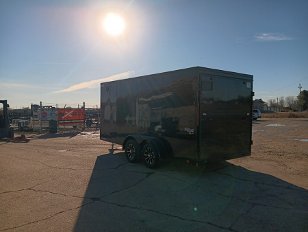 New 2026 Pace American Outback Deluxe 7x16 (7K) Tandem Axle Enclosed ...