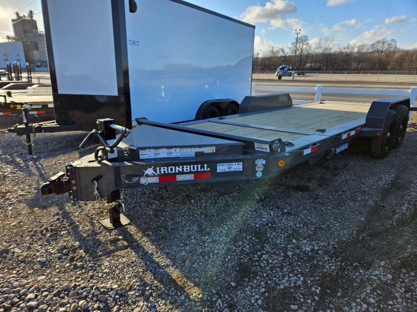 New 2026 Big Horn Trailer 2 5/16" 7'x14' CONTRACTOR