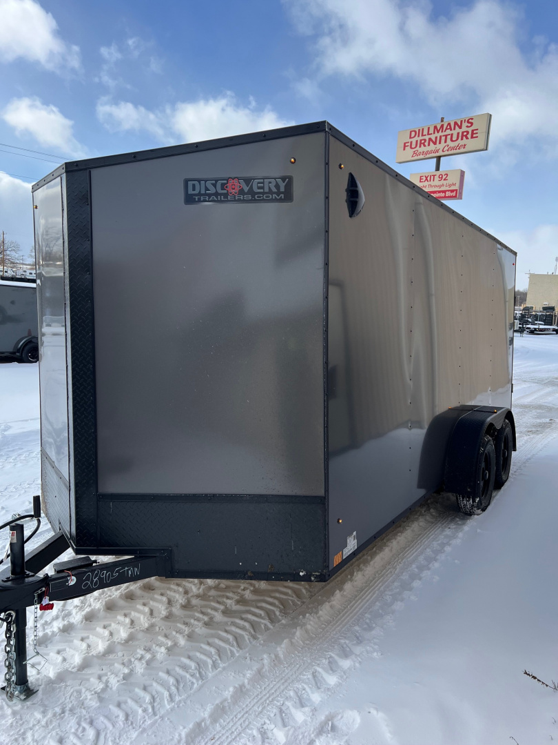 New 2026 Discovery Rover ET 7x16 Enclosed Cargo Trailer #28905 for sale ...