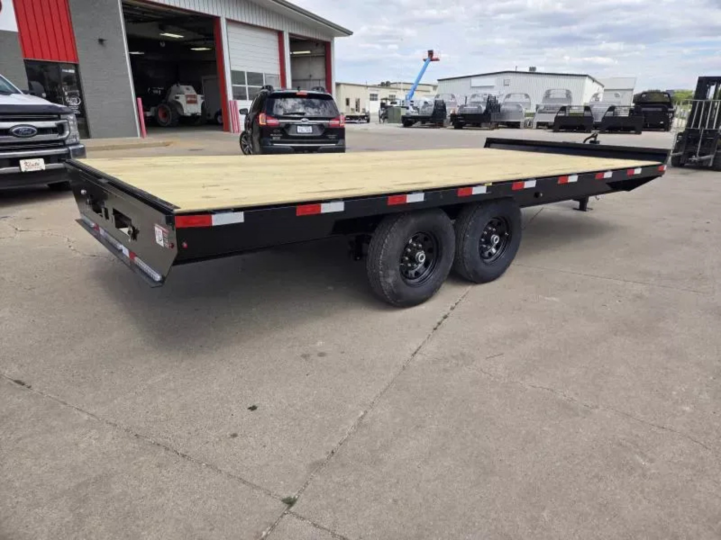 New 2026 H&H Trailers 102x18 Standard Duty Bumper Pull Deckover Trailer ...