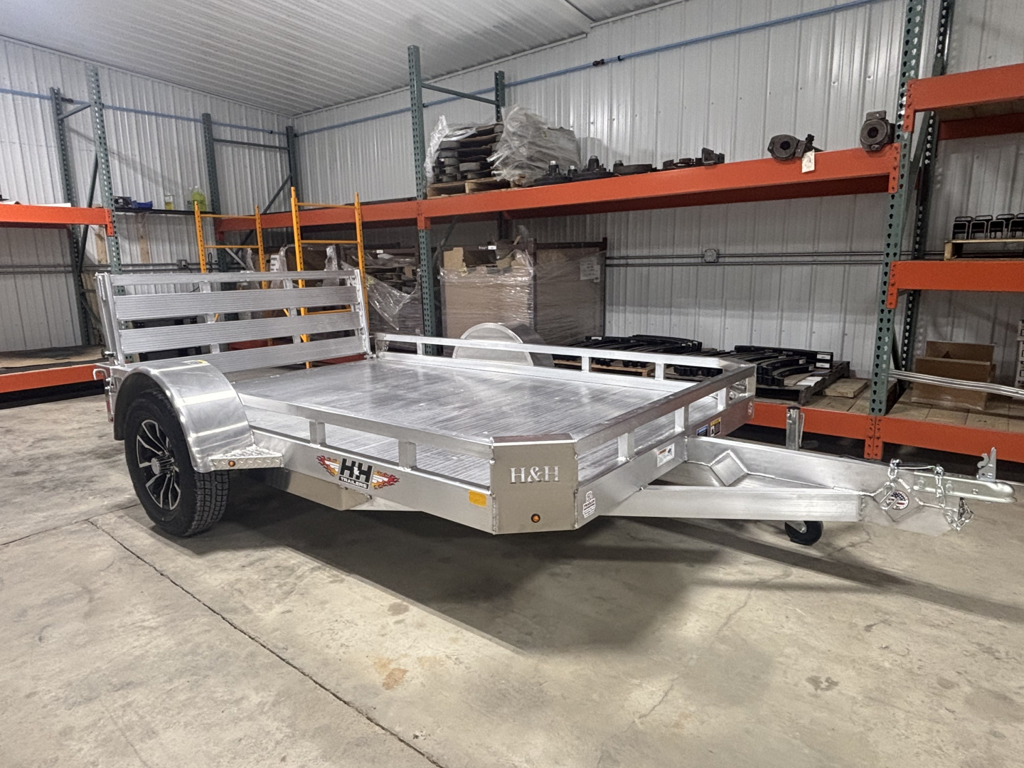 New 2026 H&H Trailers 78X10 Low Side Aluminum, Alum floor, 3k for sale ...
