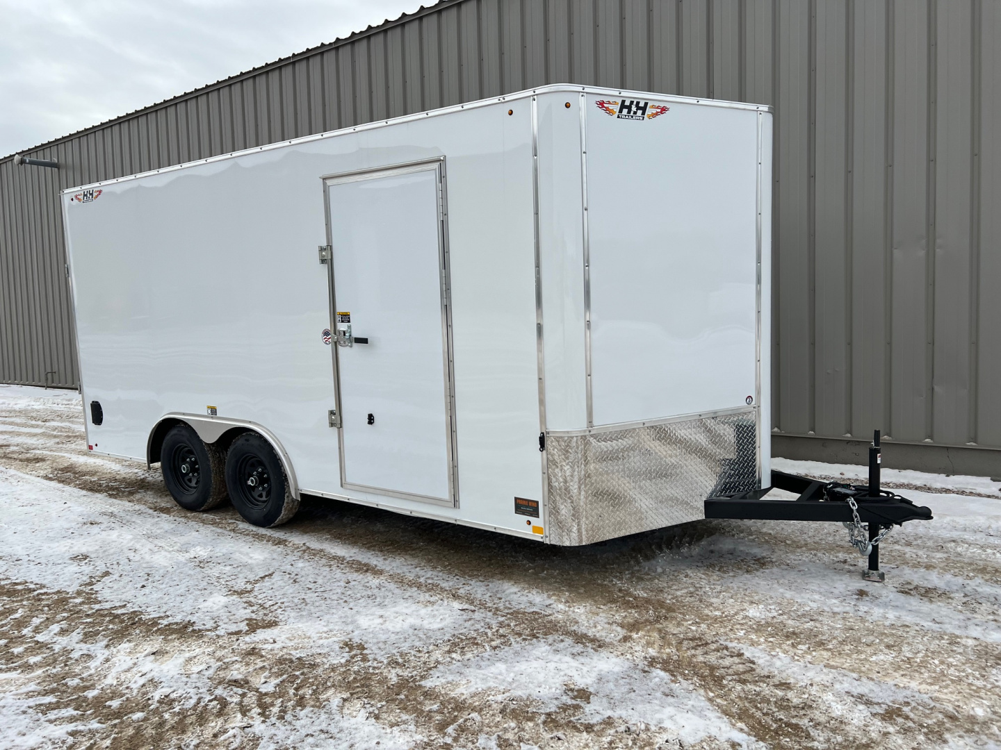 New 2025 H&H Trailers 16' Cargo H10116TFTV-100 Cargo / Enclosed Trailer ...