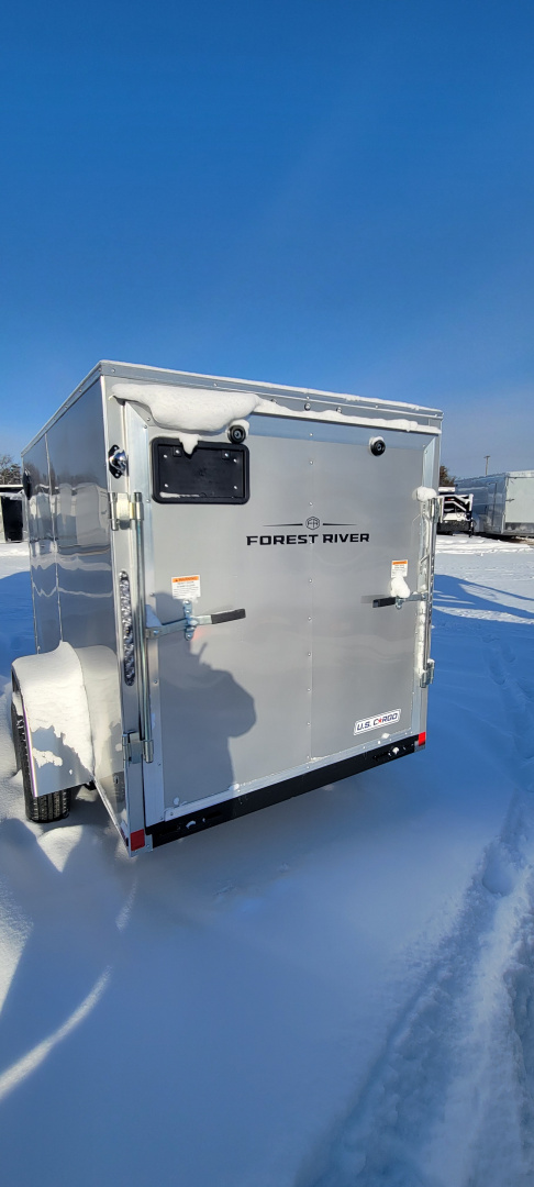 New 2026 US Cargo 5X8 SILVER RAMP 3K Cargo / Enclosed Trailer for sale ...
