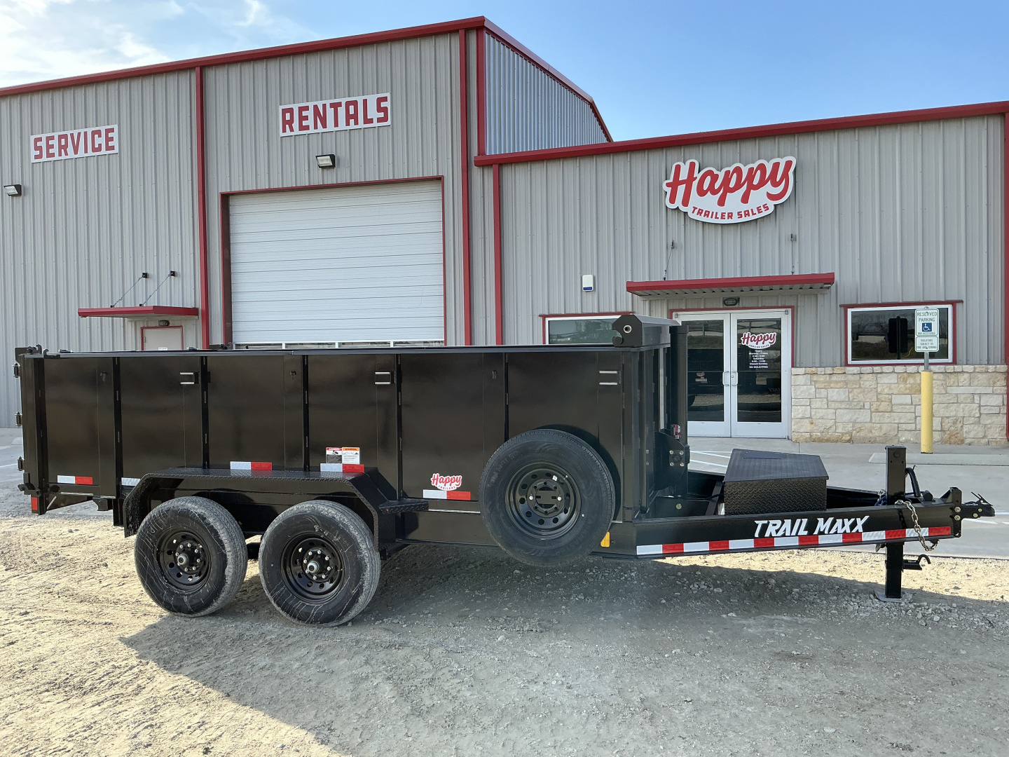 New 2026 TrailMaxx 83"x14' BP Dump w/ 36" Sides for sale in Waco, TX