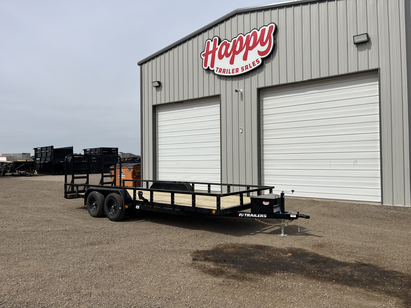 New 2026 PJ 83"x20' Tandem Axle Utility Trailer - UL for sale in ...