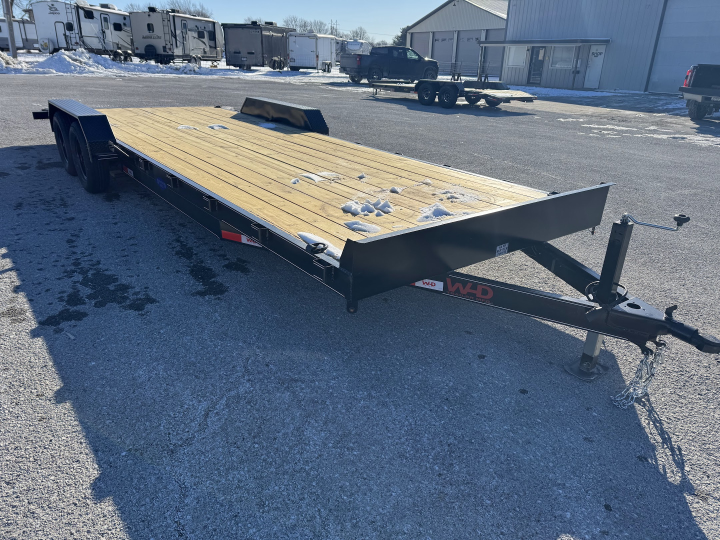 New 2026 WD Trailers Flatbed 10400gvwr Flatbed Trailer for sale in Lees ...