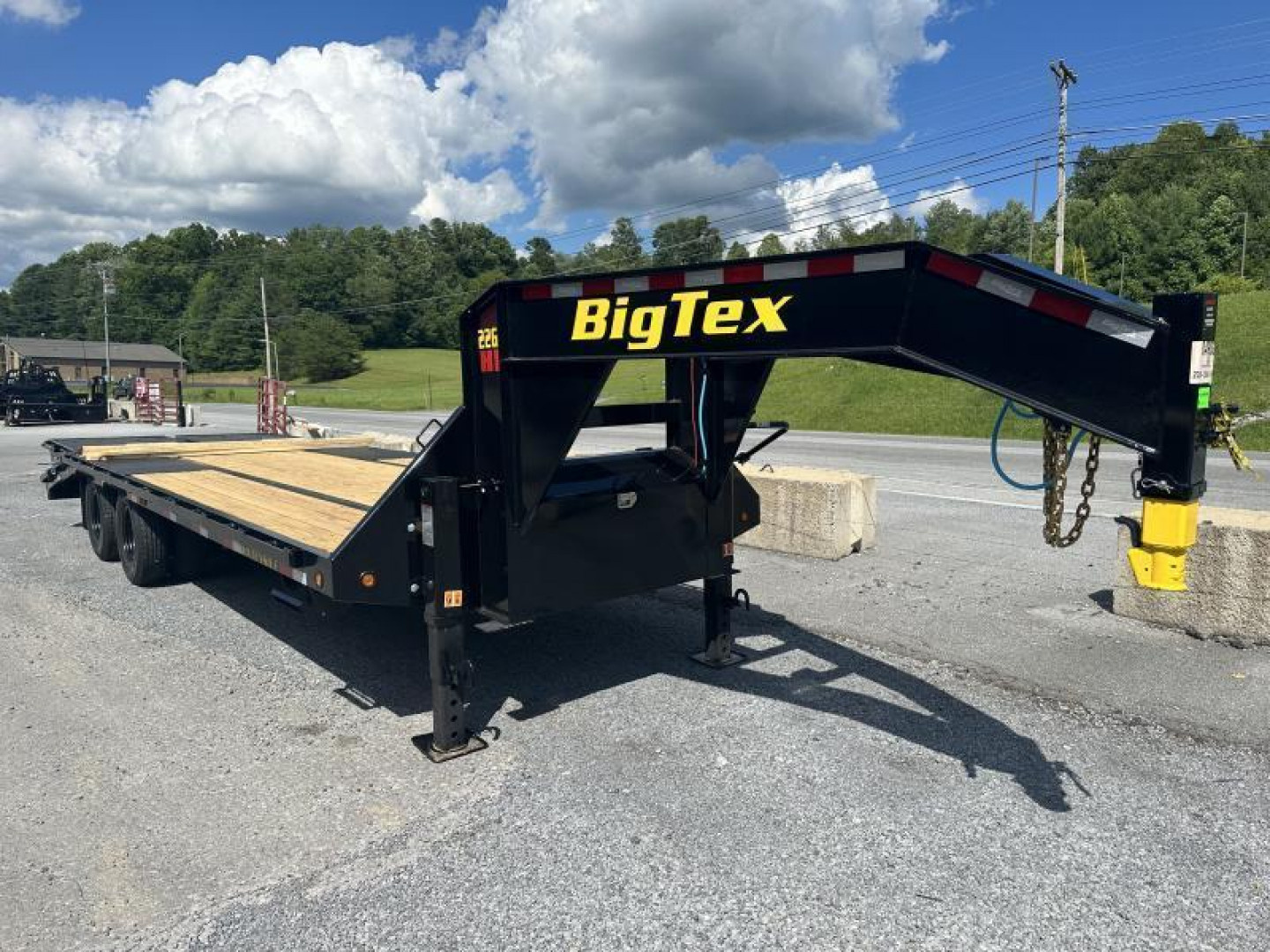 New 2026 Big Tex Trailers 22GN GN 102x 25 +5 MegaRamps Black Equipment ...