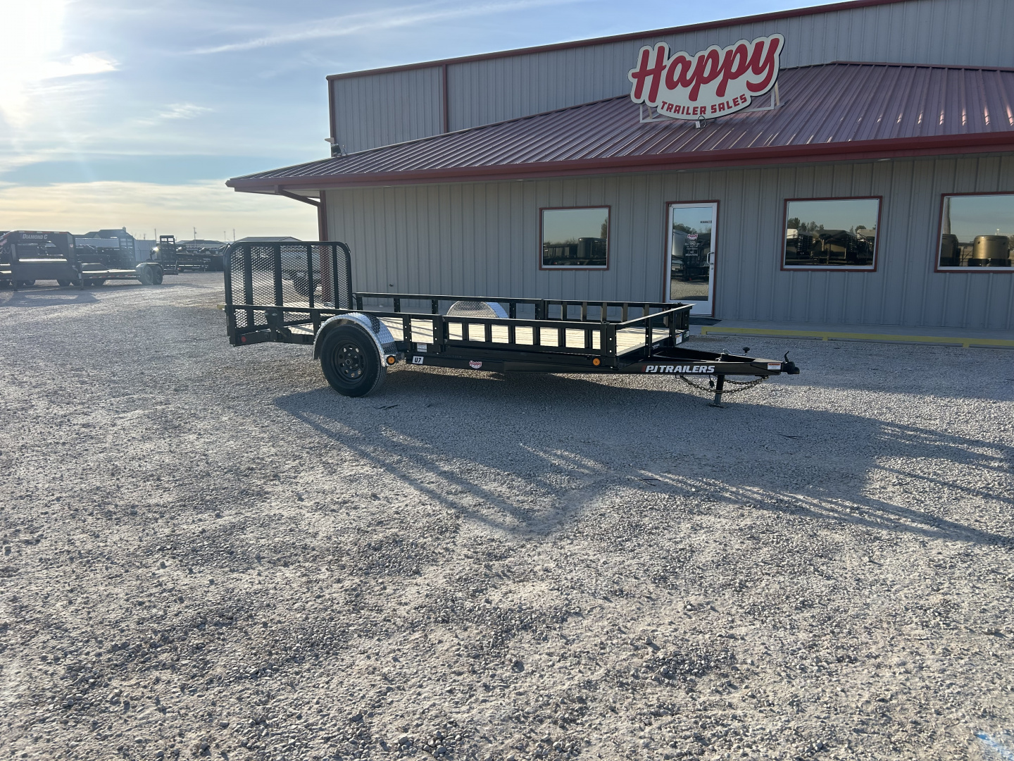 New 2026 PJ 77"x14' Single Axle Utility Trailer - U7 for sale in ...