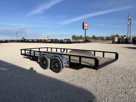 New 2026 PJ 83"x18' Tandem Axle Utility Trailer - UL for sale in ...