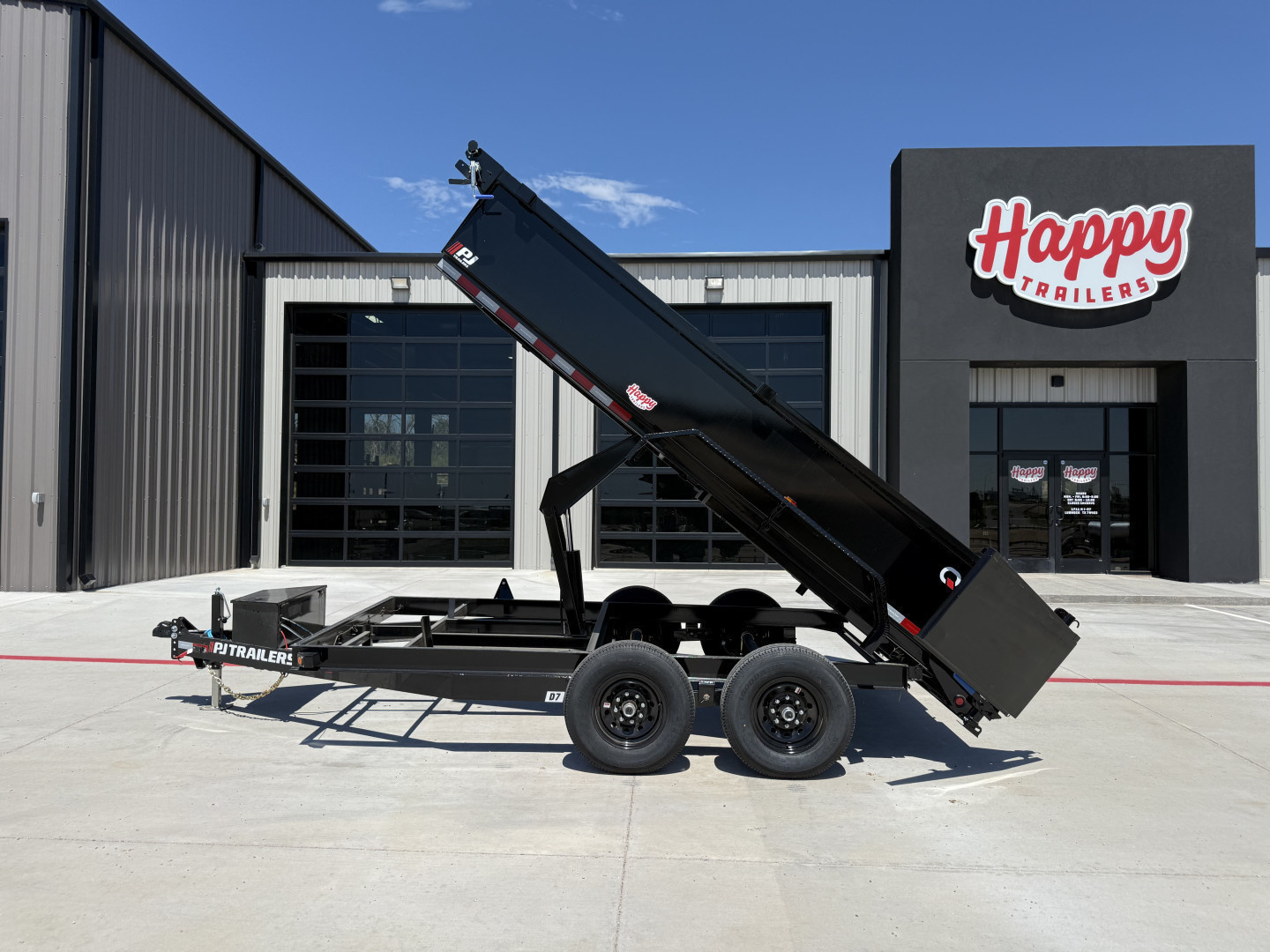 New 2026 PJ 83"x14' BP Tandem Axle Dump w/ 24" Sides – D7 for sale in ...