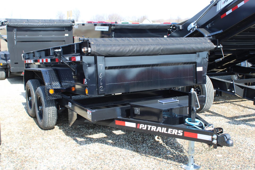 New 2026 PJ Trailers 12' D3 10K GVWR STOCK ID 51710 Dump Trailer for ...