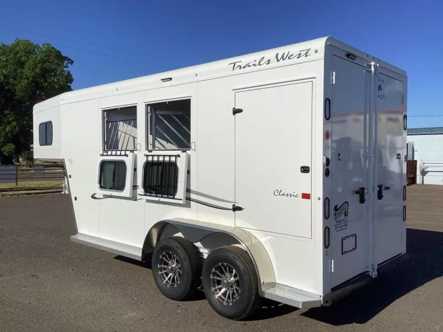 New 2026 Trails West Classic 2H GN - Broom Closet - Extra Tall - Swing ...