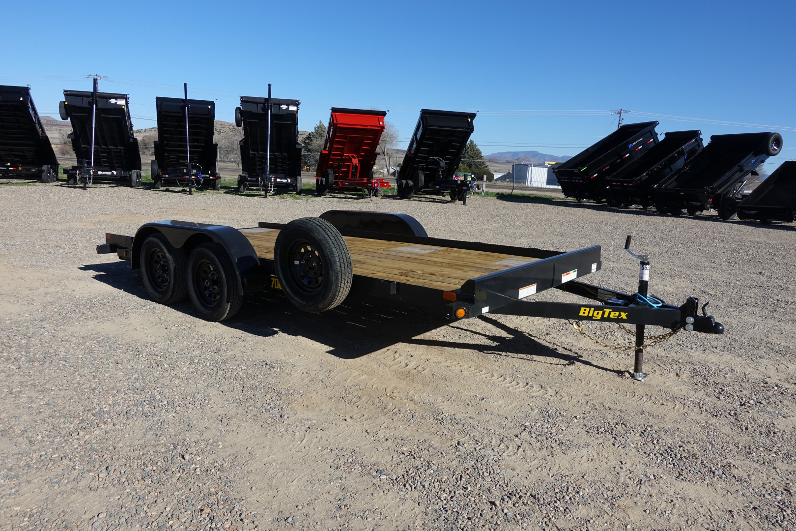 New 2026 Big Tex Trailers 70CH-16 83"x16' Car Hauler for sale in Chino ...