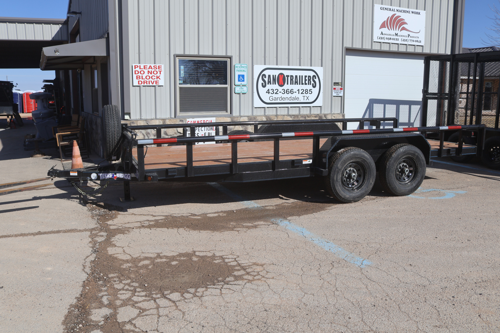 New 2026 Texas Bragg Trailers 83"X18' Big Pipe Utility Trailer for sale ...