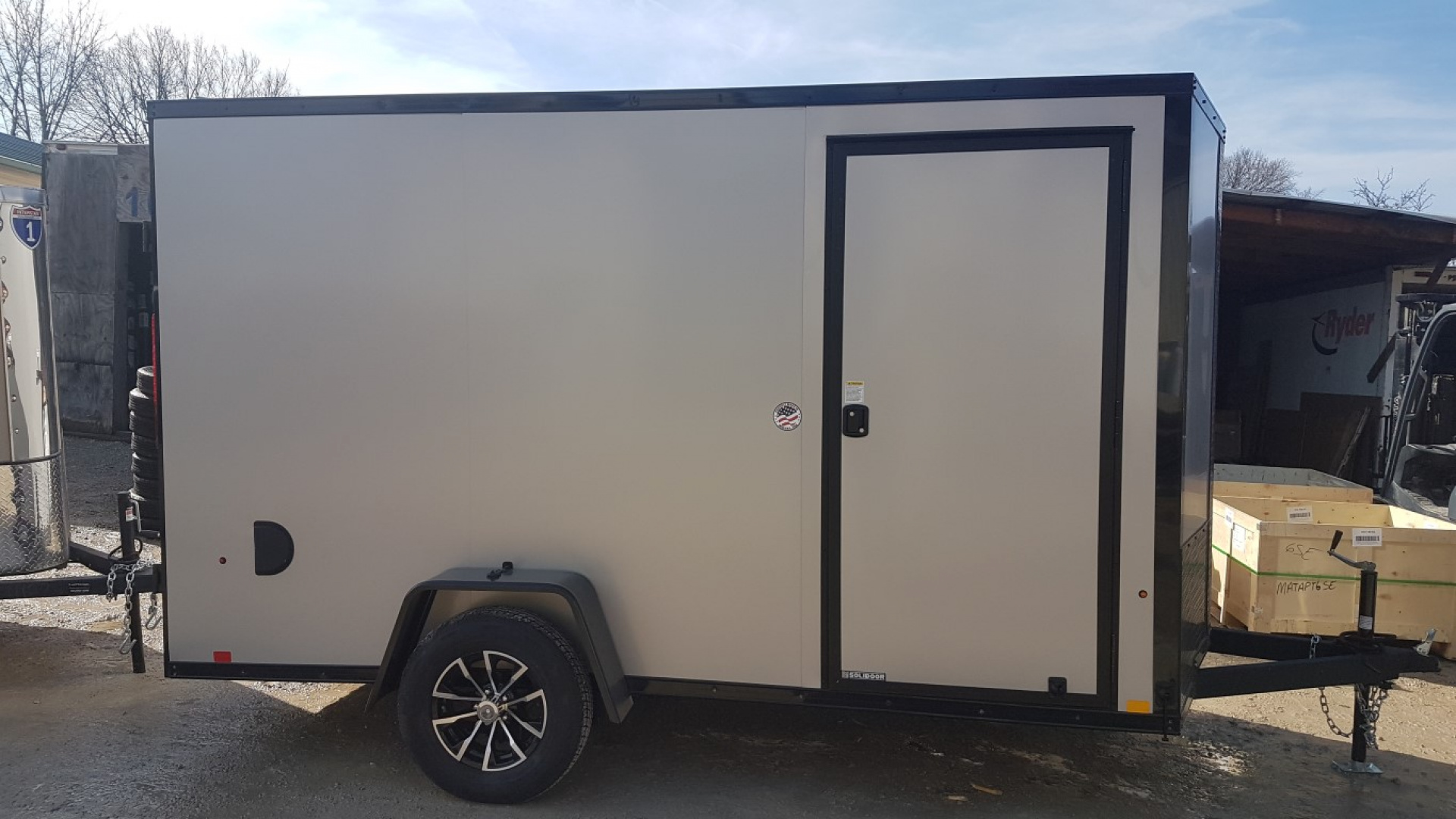 New 2026 LOOK TRAILERS Look 6x12 ST Deluxe Cargo / Enclosed Trailer for ...