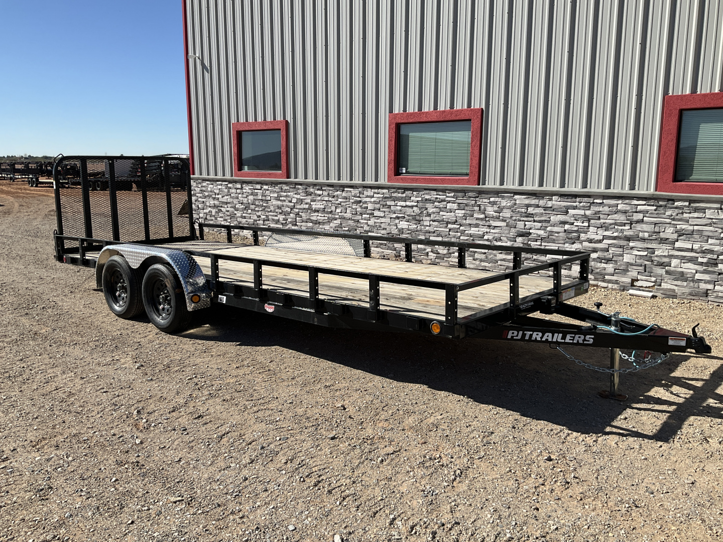 New 2026 PJ 83"x20' Tandem Axle Utility Trailer - UL for sale in El ...