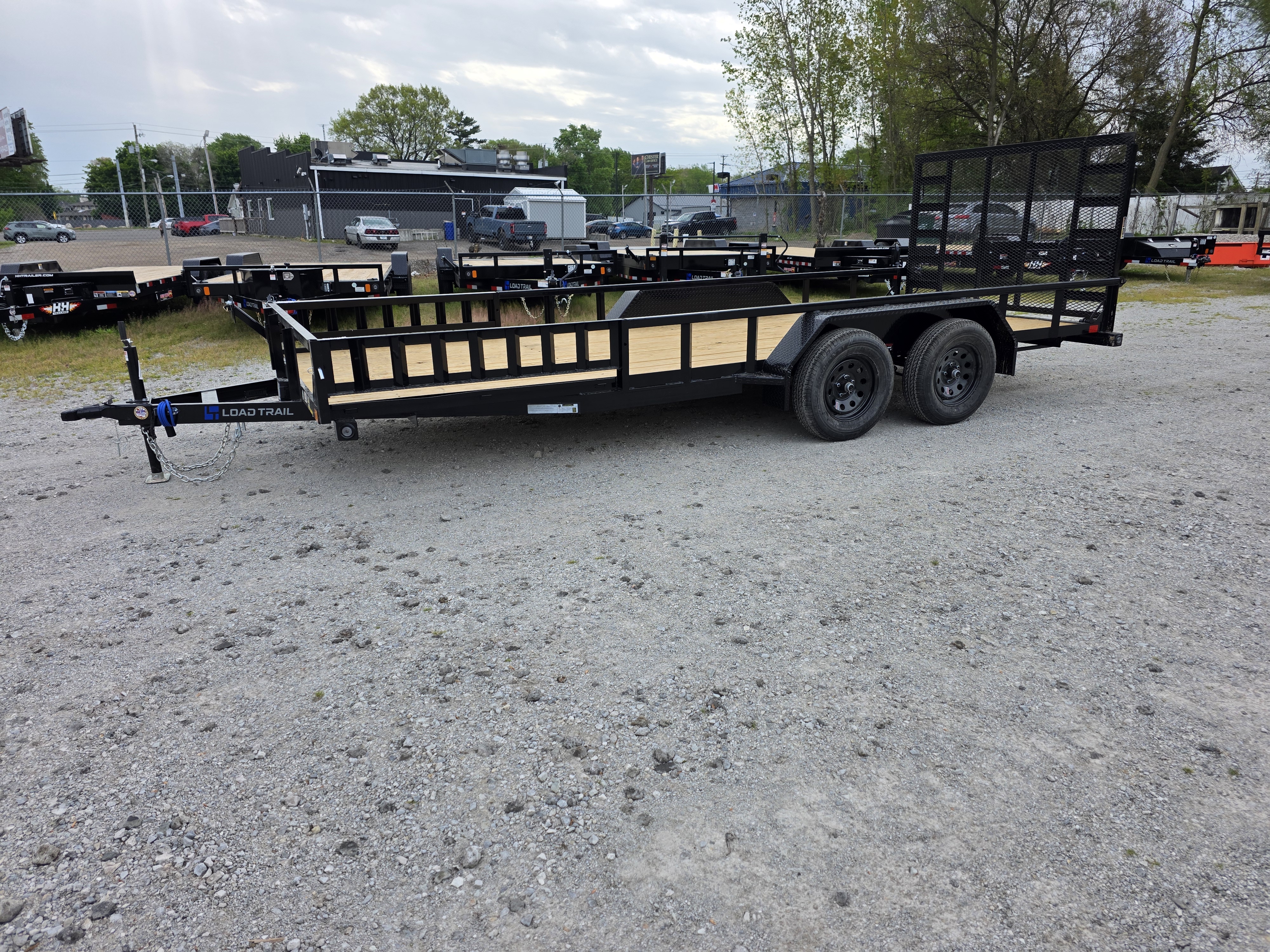 New 2026 Load Trail 83 X 16 TANDEM AXLE UTILITY TRAILER SIDE LOAD RAMPS ...