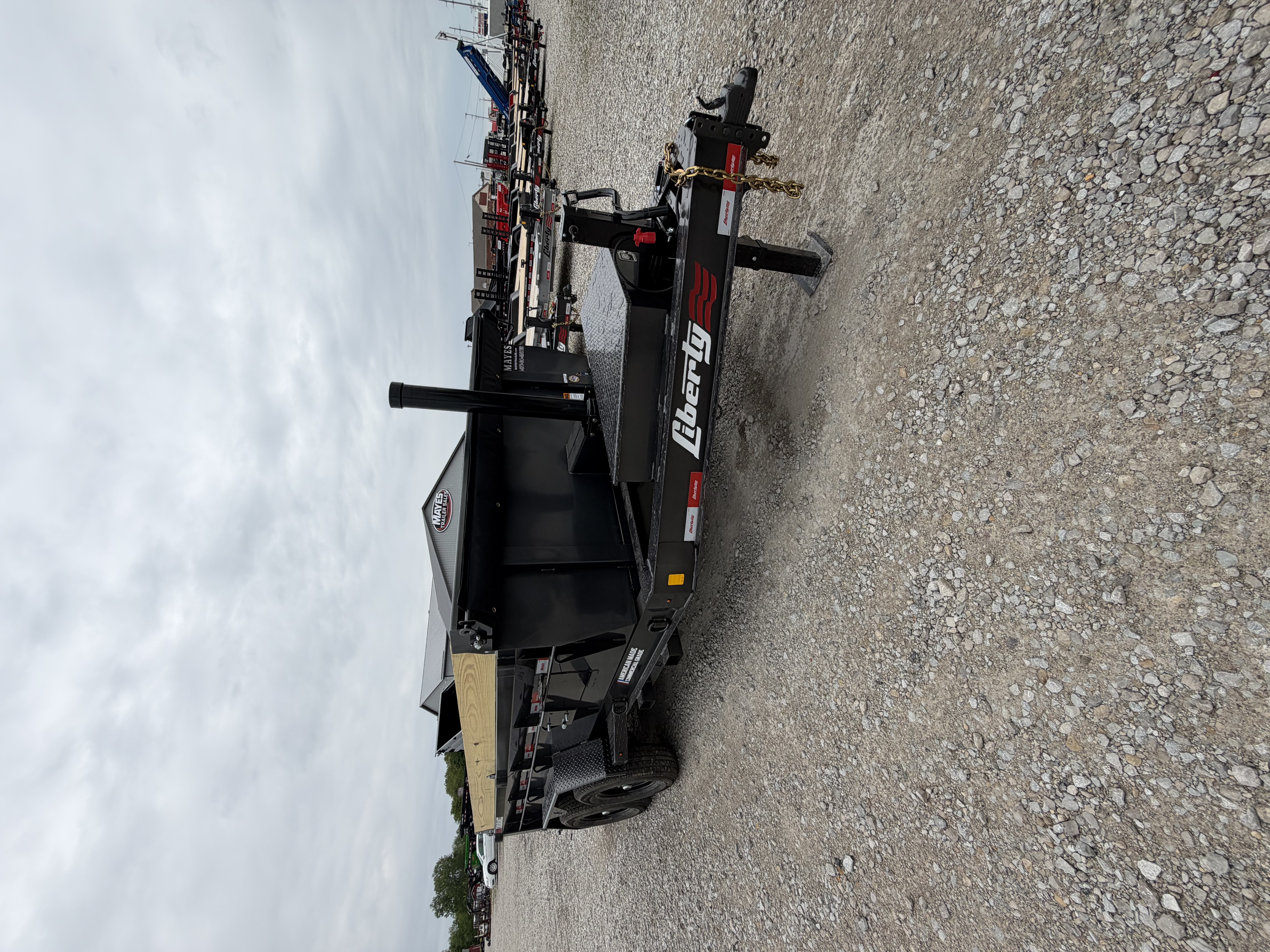 New 2026 LIBERTY LD14K83X14B8TS Dump Trailer 83X14 TA 24" SIDES ...